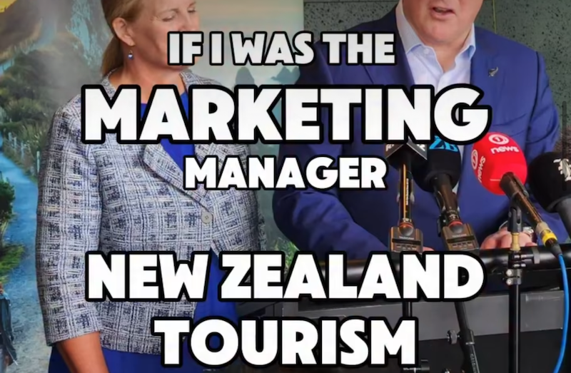 Everyone must go Tourism NZ campaign is no 100% Pure… But this might ...